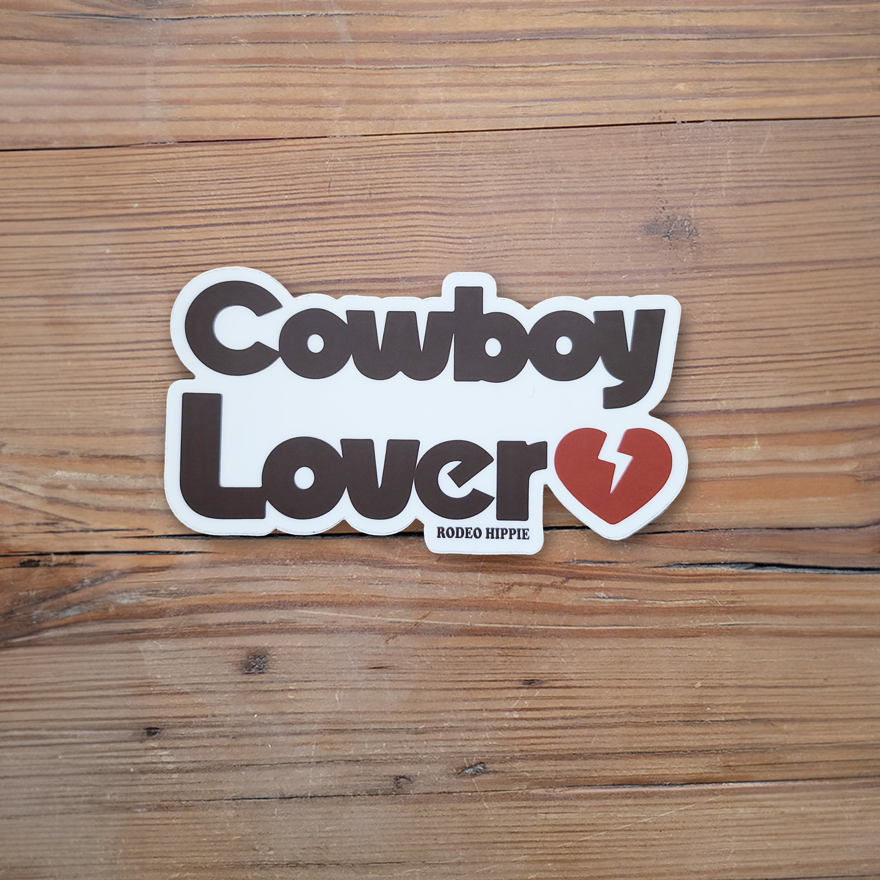 Cowboy Lover Sticker – Cotton Eyed Joe's