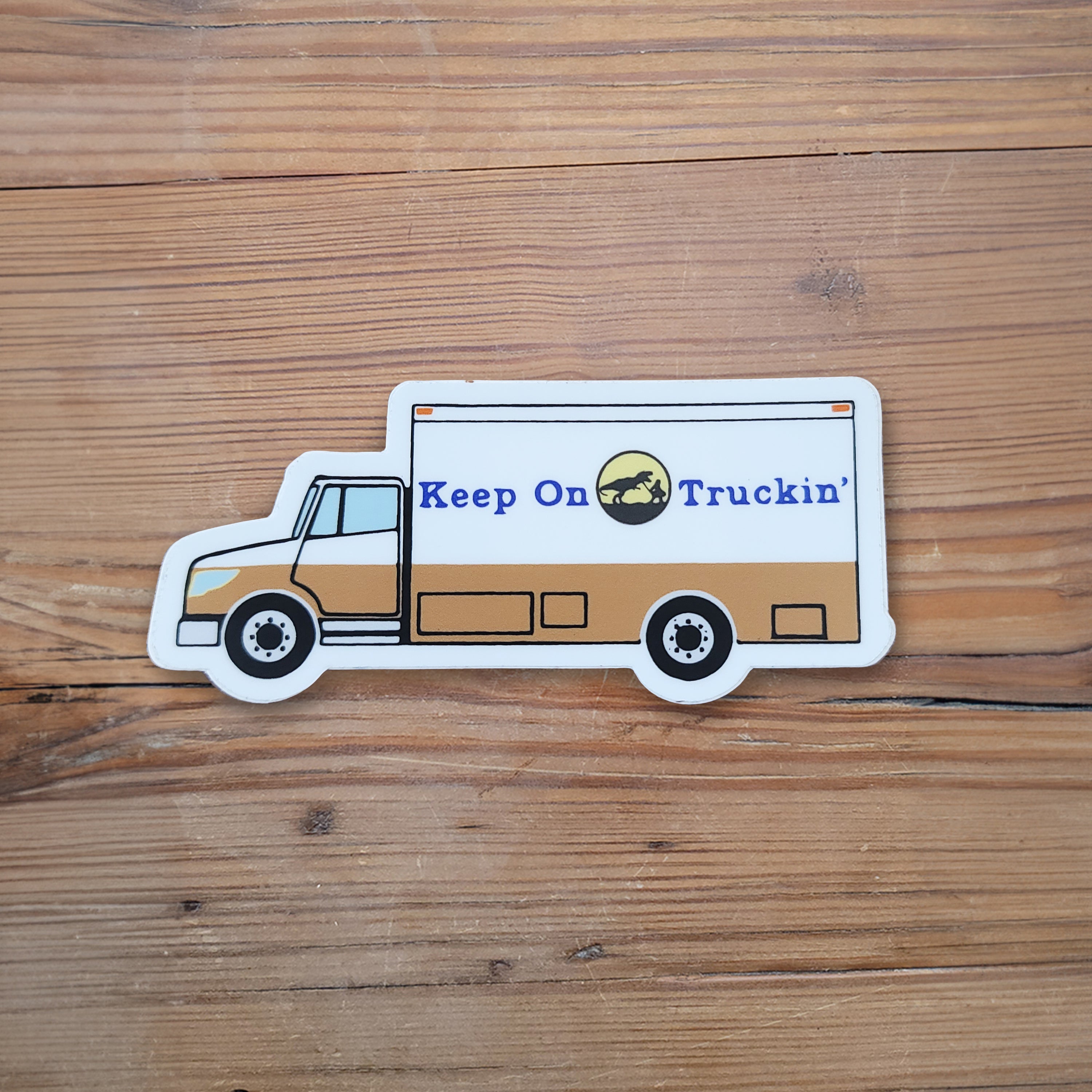 Keep On Truckin' Sticker – Cotton Eyed Joe's