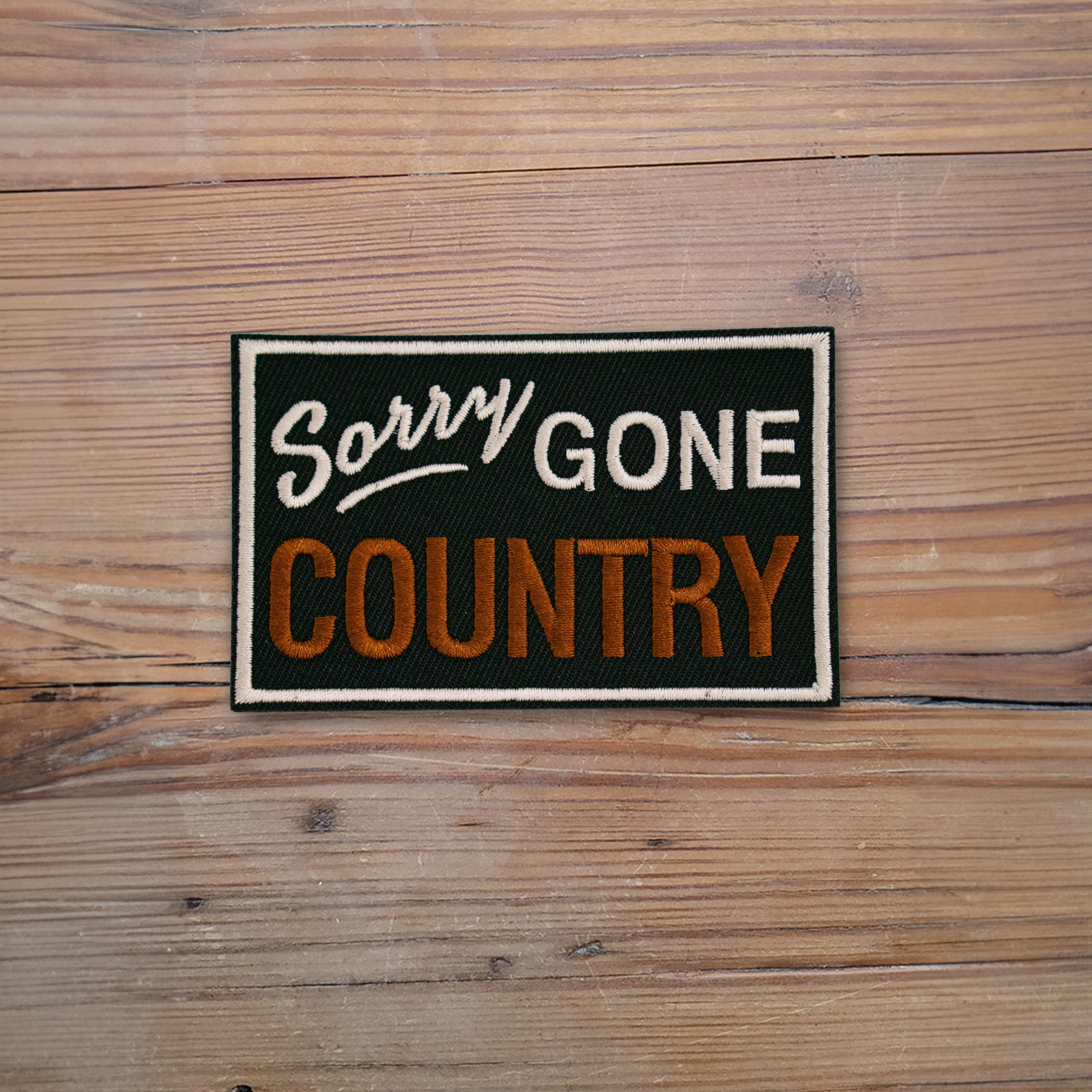 Gone Country Patch by Rodeo Hippie – Cotton Eyed Joe's