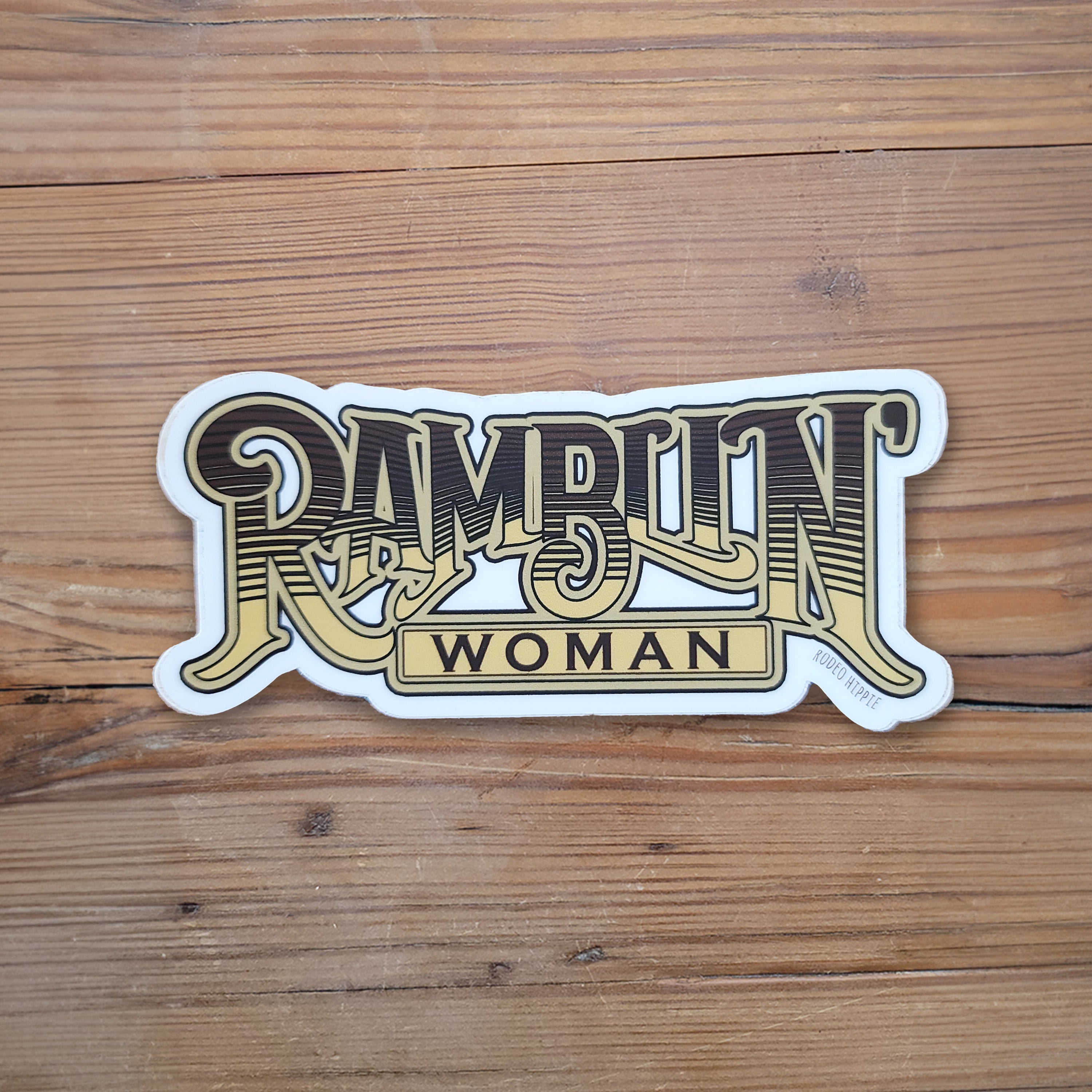 Ramblin' Woman Sticker – Cotton Eyed Joe's